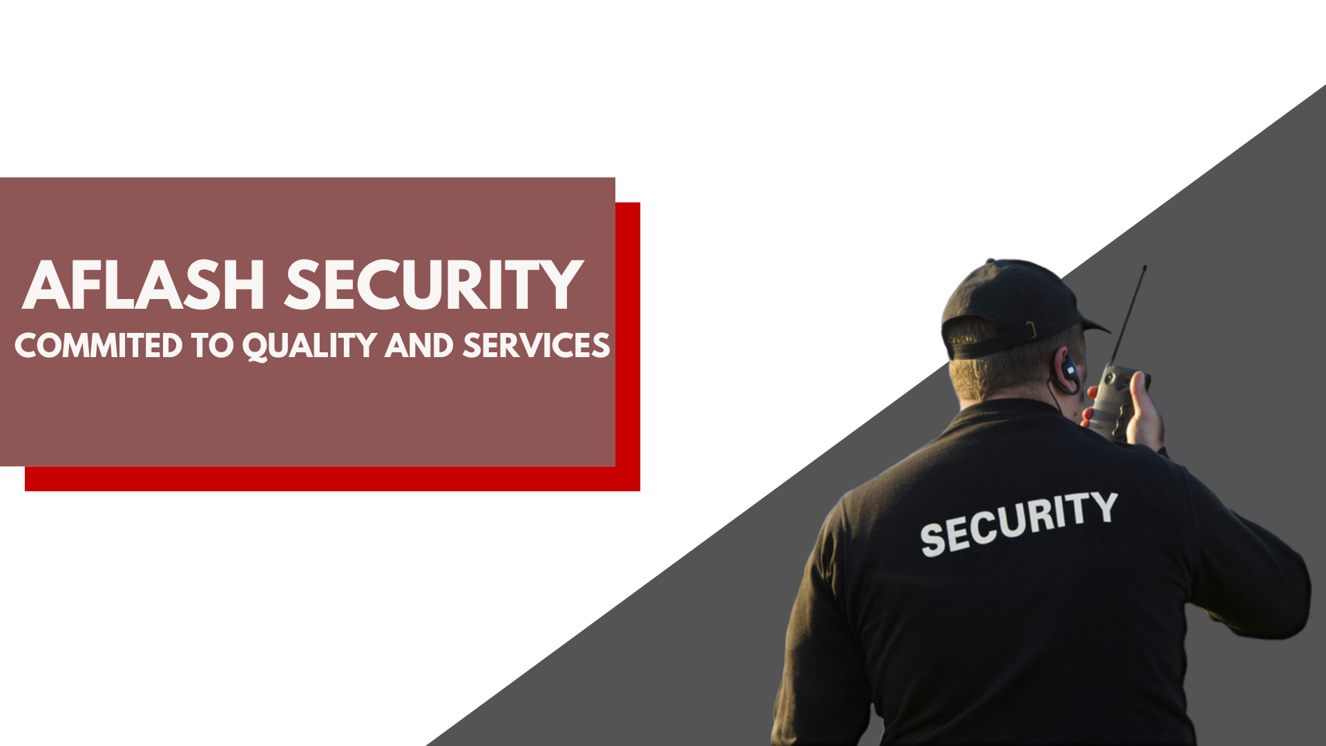 AFLASH SECURITY AND – PERSONNAL MANAGEMENT PVT. LTD.